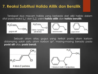 Alkil halida ; subtitusi dan eliminasi | PPTX