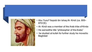 Al kindi and relativity theory | PPTX