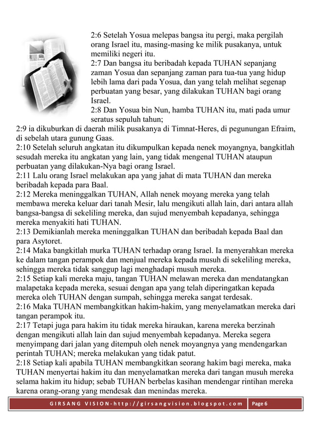 ALKITAB-INDONESIA_KITAB HAKIM-HAKIM | PDF