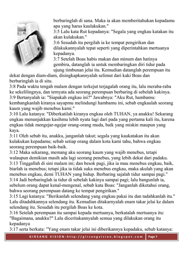 ALKITAB-INDONESIA_KITAB RUT | PDF