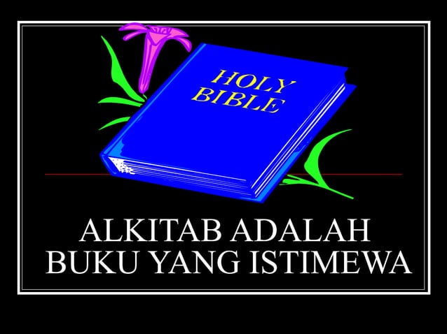 Alkitab adalah firman allah | PPT