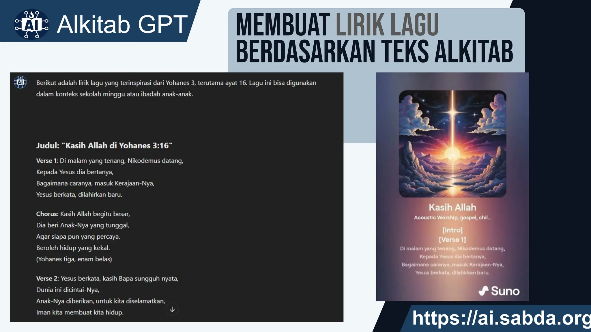 Materi Presentasi Alkitab GPT - A Conversational Bible | PDF