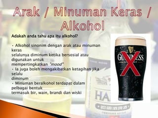 Alkohol | PPTX