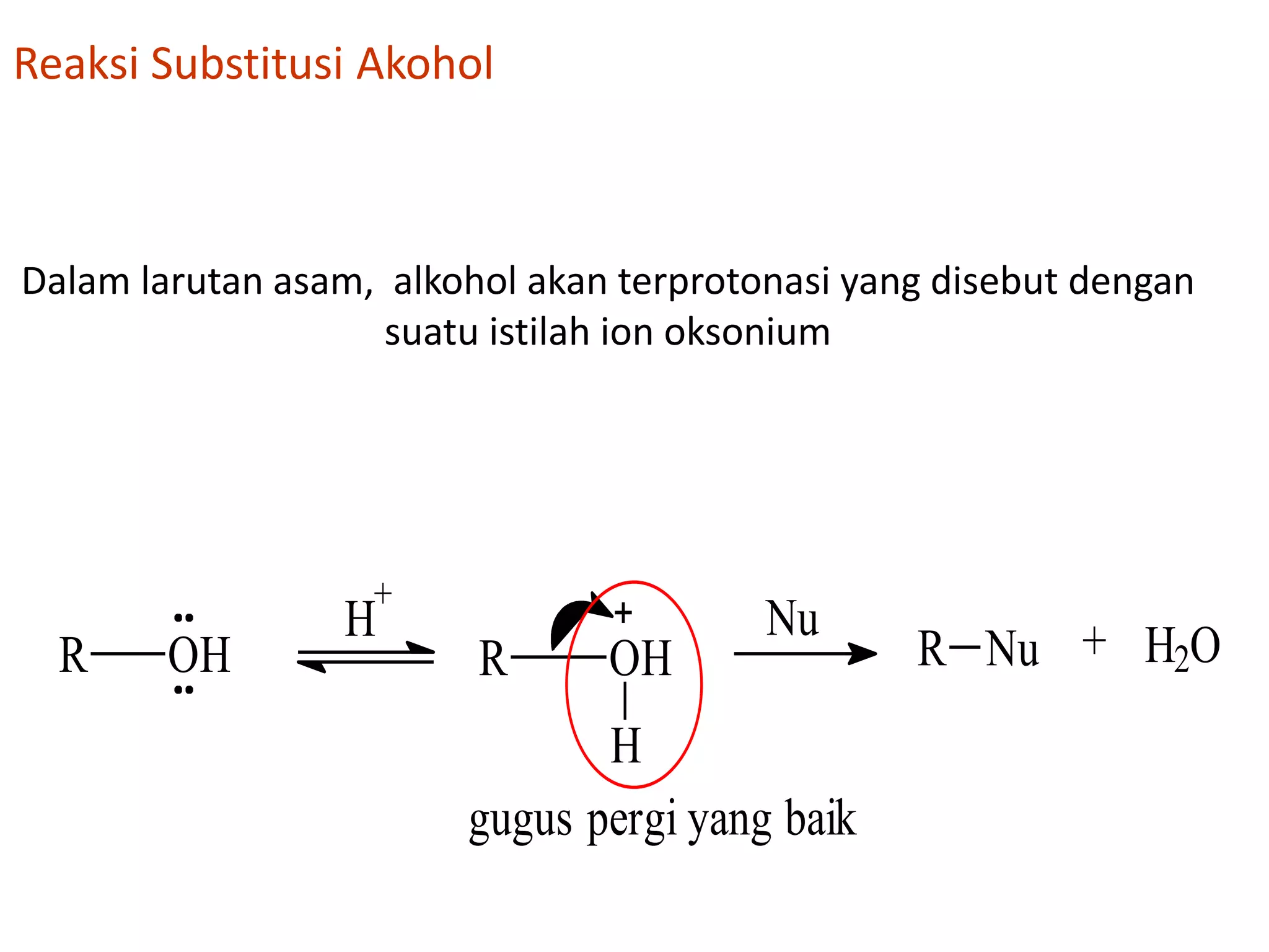 Kimia Organik (Alkohol dan eter) | PPTX