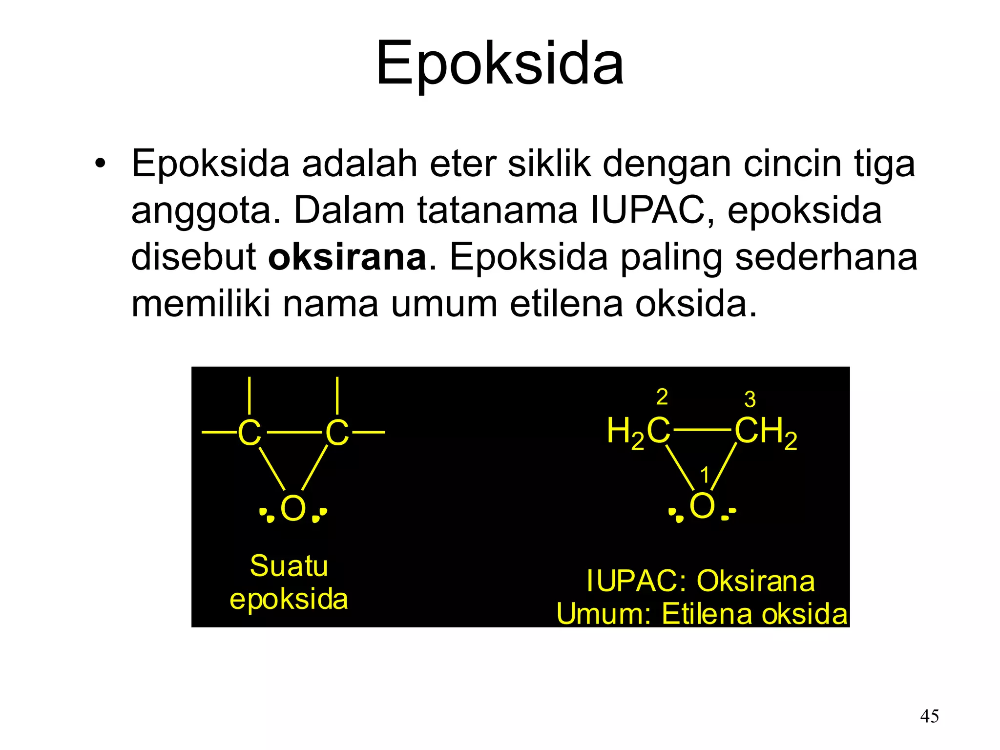 Kimia Organik (Alkohol dan eter) | PPTX