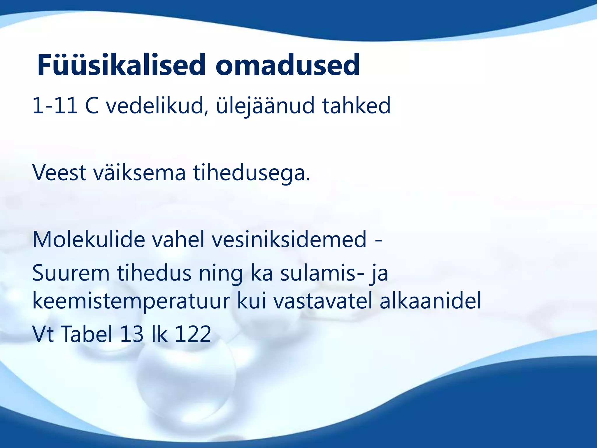 Alkoholid, eetrid, fenoolid | PPTX