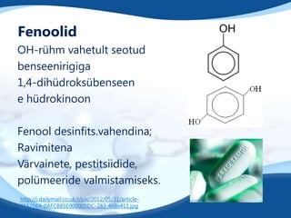 Alkoholid, eetrid, fenoolid | PPTX