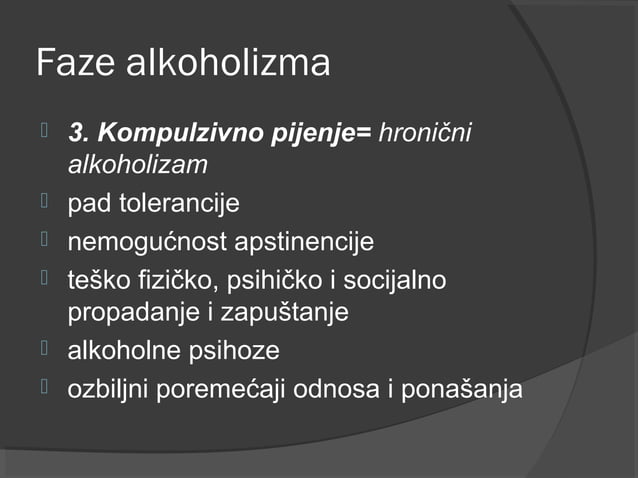 Alkoholizam razredni cas | PPT