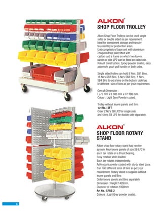 Alkon Material Handling Bins 2 | PDF
