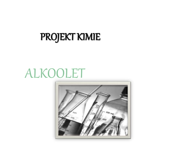 Alkoolet alkol | PPTX