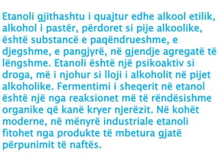 Alkoolet alkol | PPTX