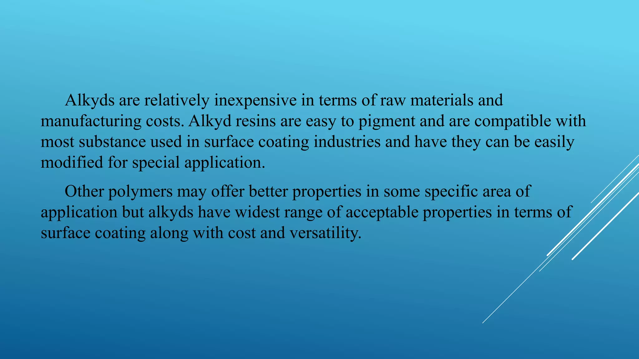 Alkyd resin | PPTX
