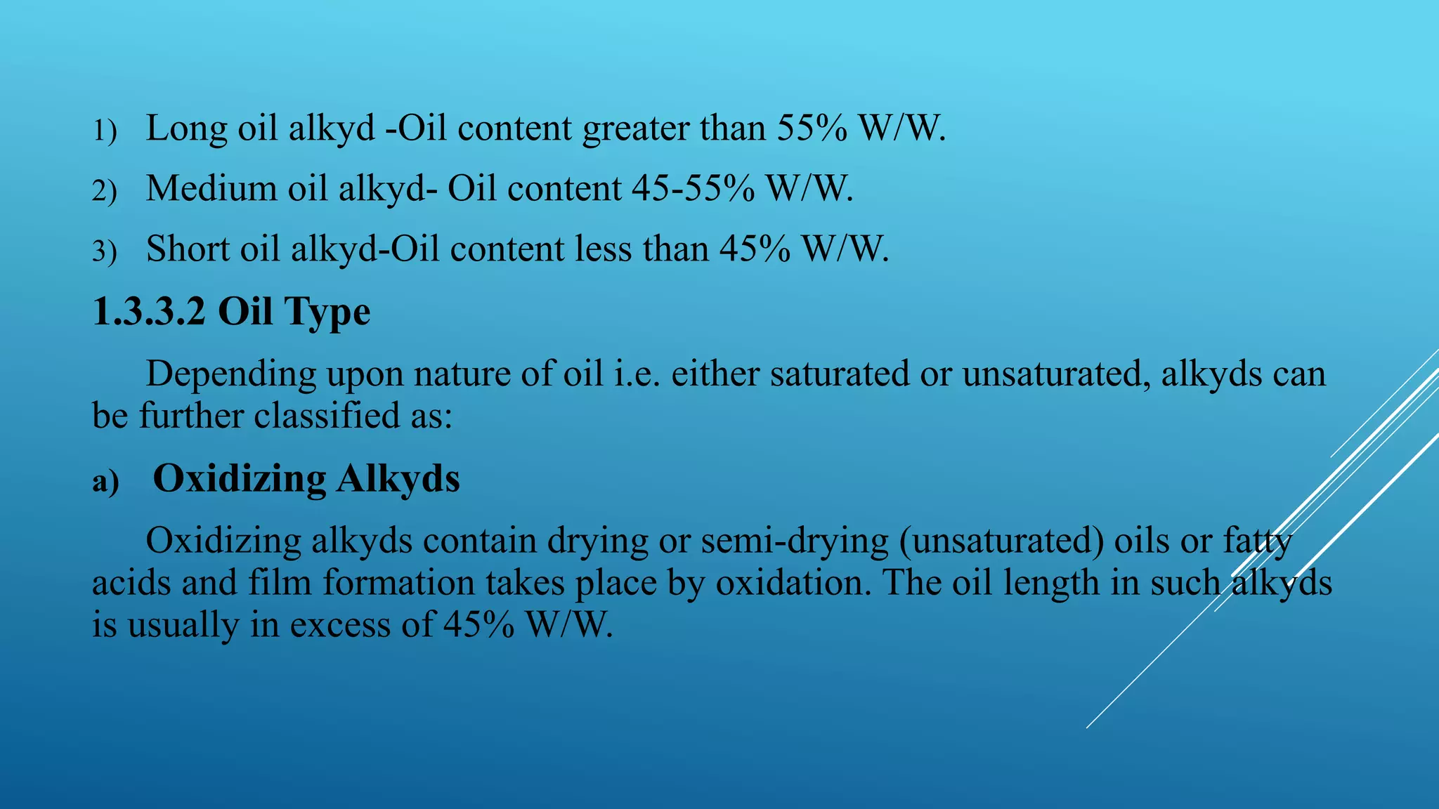 Alkyd resin | PPTX