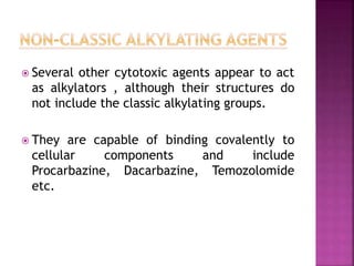 Alkylating agents | PPTX