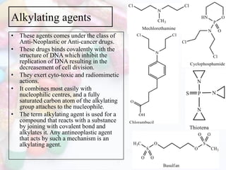 ALKYLATING AGENTS- Assignment of Medicinal Chemistry.pdf