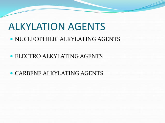 Alkylation | PPTX | Chemistry | Science