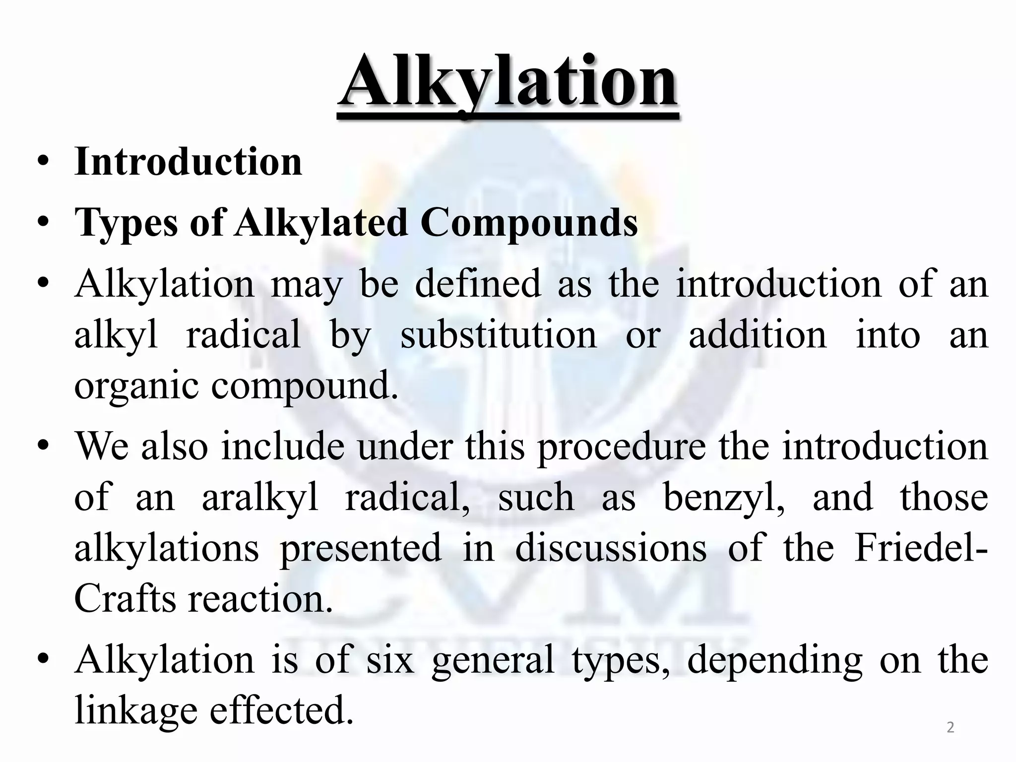 Alkylation | PPTX