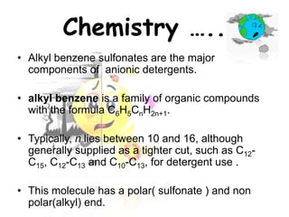 Alkyl benzene sulfonates | PPTX