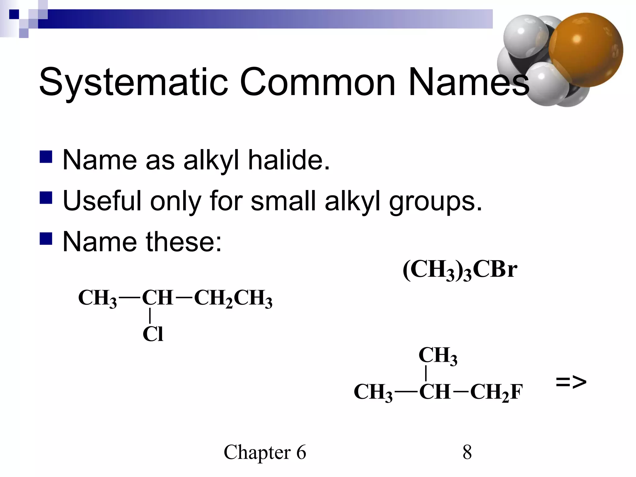 Alkyl halide | PPT