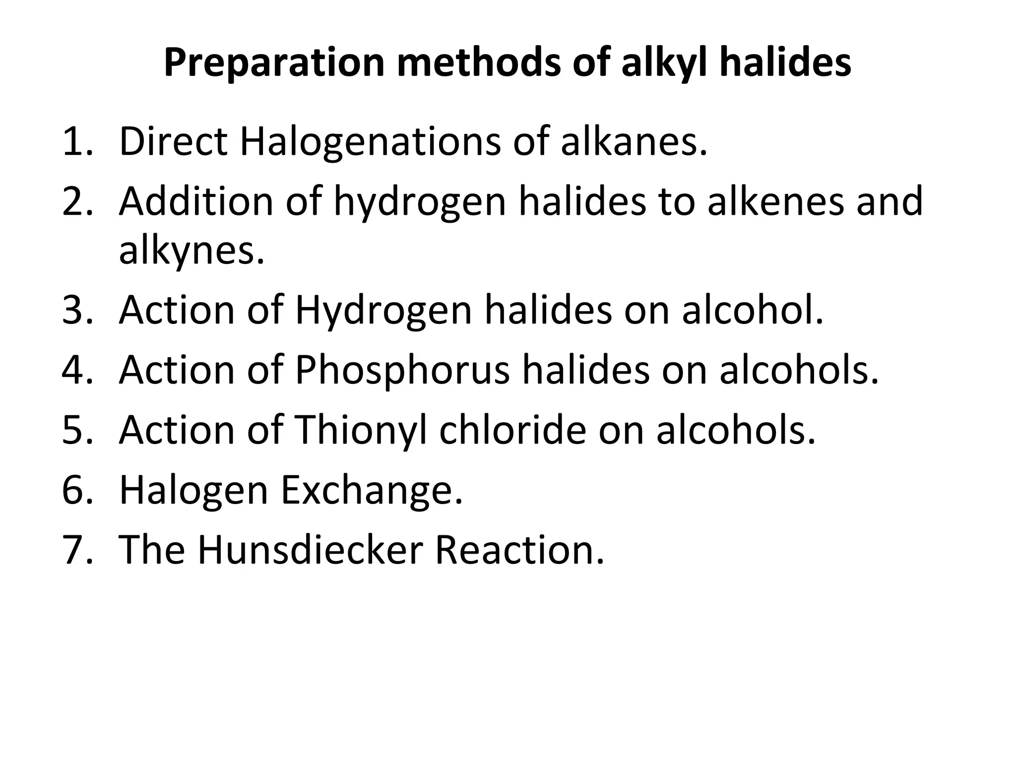 Alkyl halide | PPT