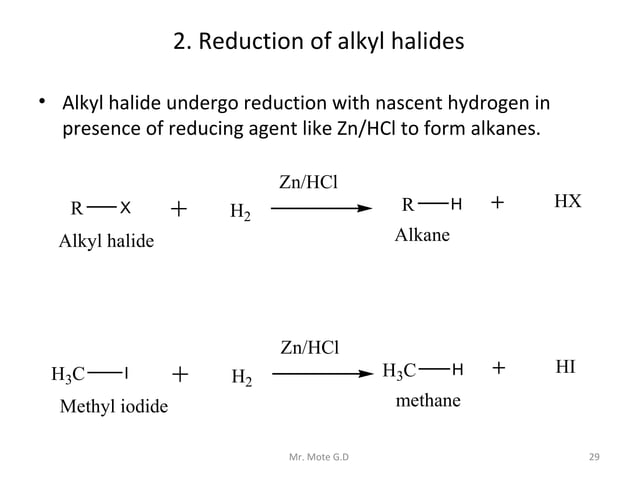Alkyl halide | PPT