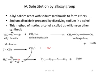 Alkyl halide | PPT