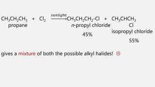 Alkyl halide (haloalkane) | PPTX