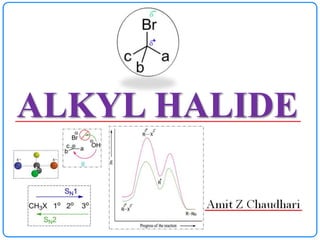 Alkyl halide organic chemistry b. pharm. | PPTX
