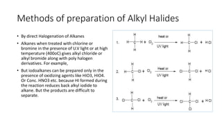 Alkyl halides | PPTX
