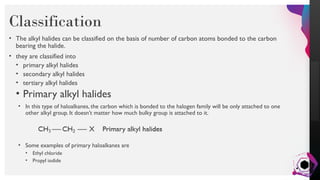 Alkyl halides in orgnaic chemistry..pptx
