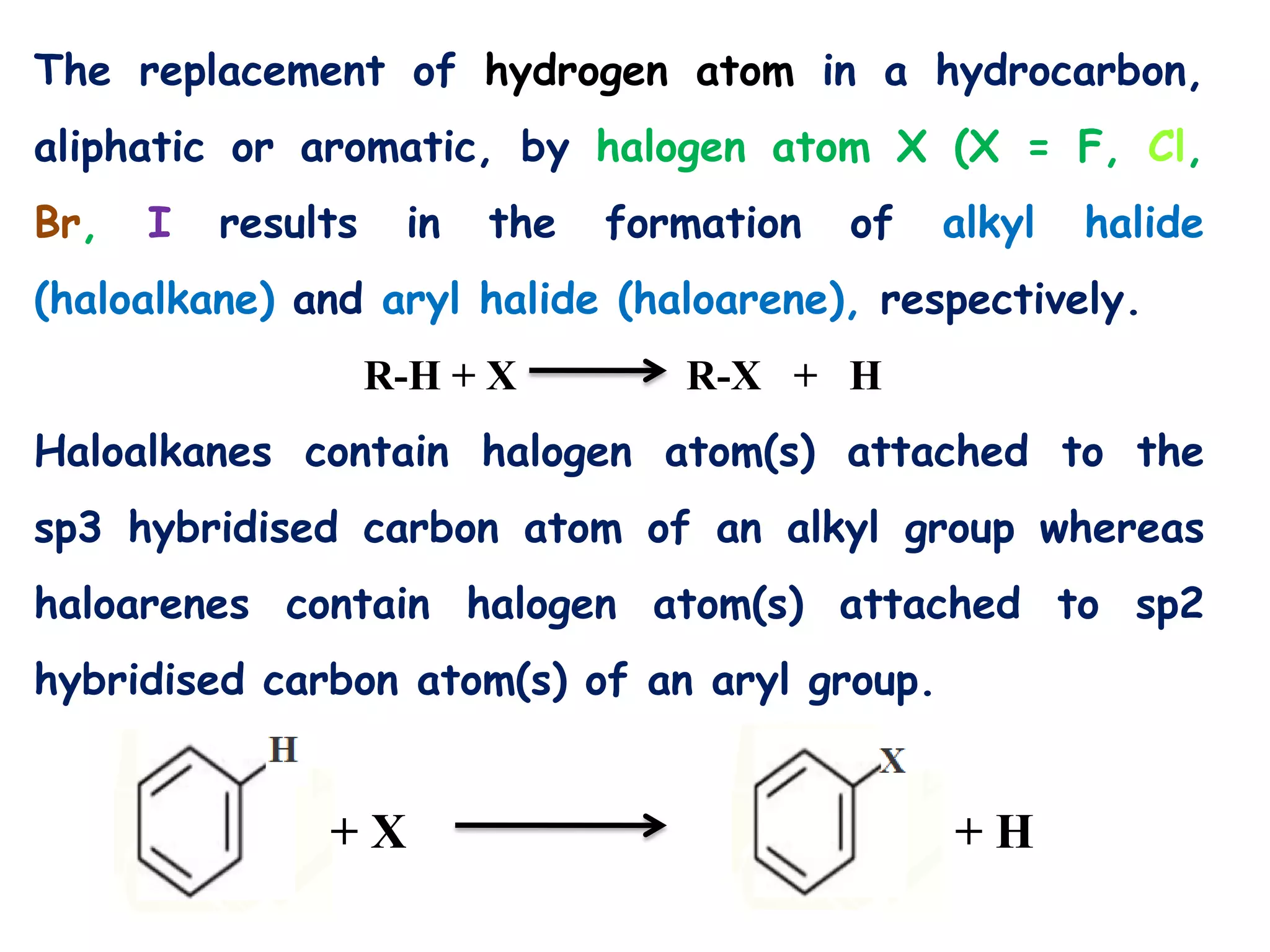 Alkyl halides and alcohols | PDF
