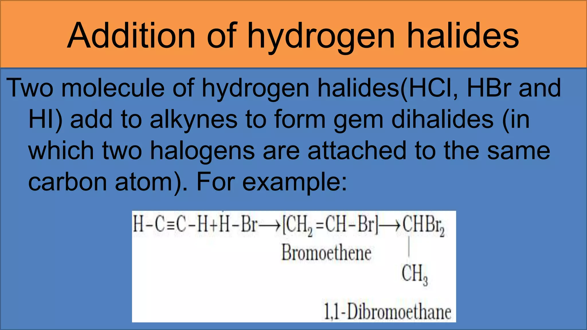 Alkynes -HYDROCARBONS class 11 | PPTX