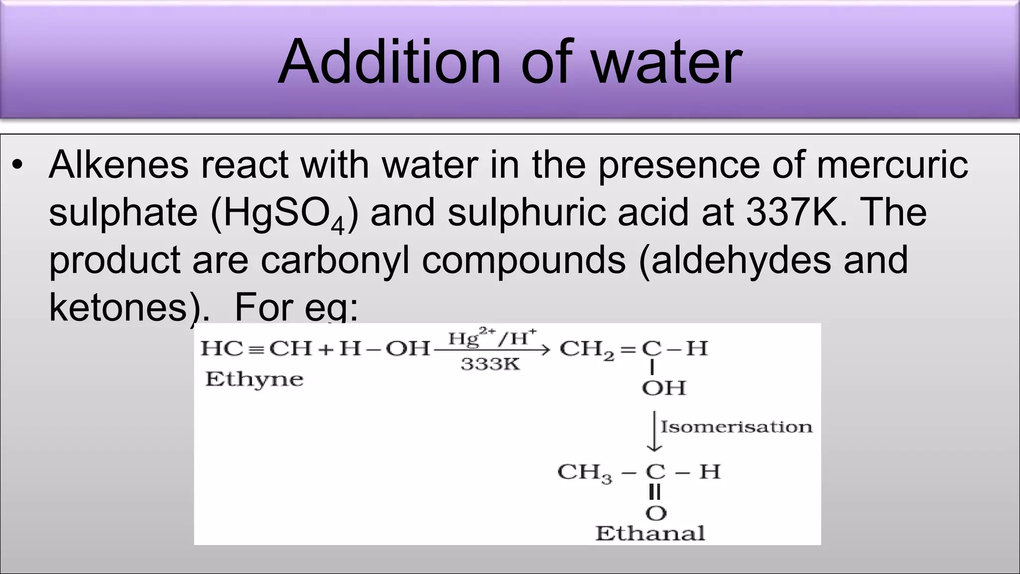 Alkynes -HYDROCARBONS class 11 | PPTX