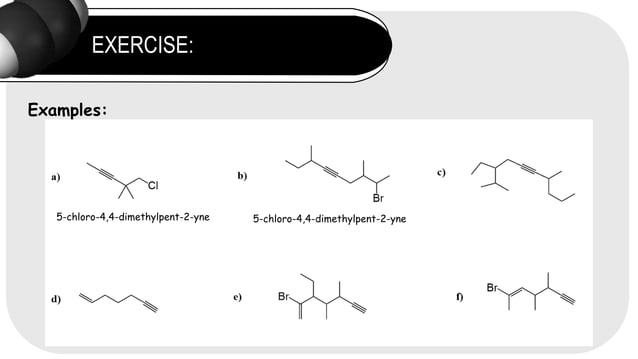 Alkynes, characteristics, naming, and synthesis | PPTX | Chemistry | Science