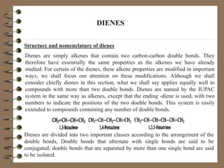 Alkynes and dienes compounds | PPT