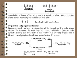Alkynes and dienes compounds | PPT