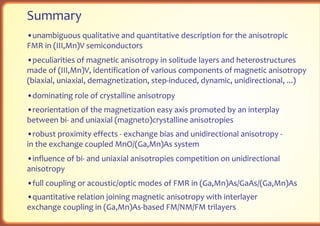 Magnetic anisotropy in (III,Mn)V | PDF
