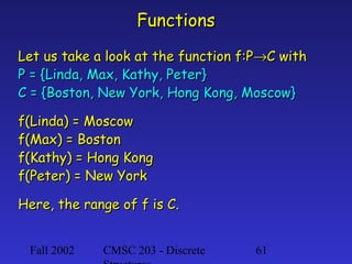 Discrete Mathematics - All chapters | PPT | Programming Languages ...