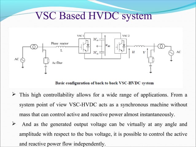 Vsc Based Hvdc System Ppt