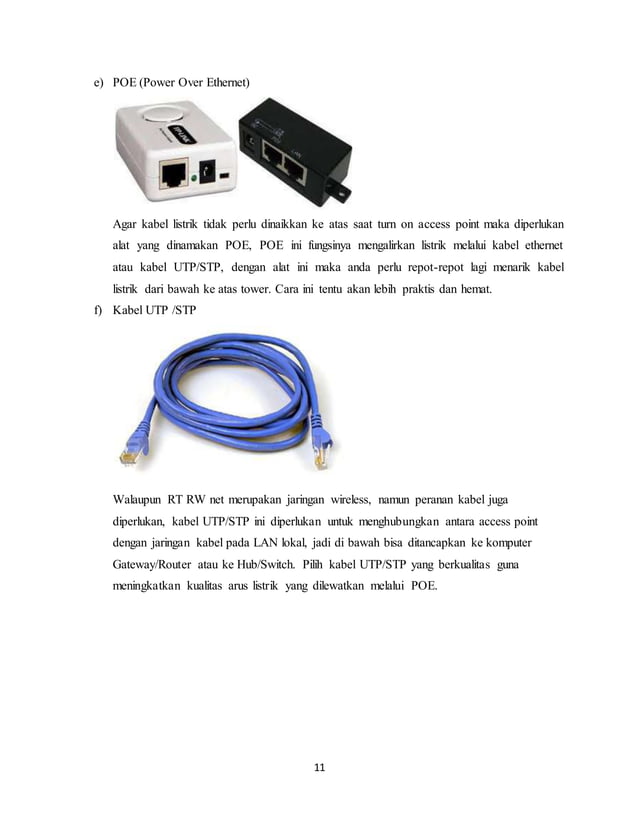 MEMBANGUN JARINGAN RT/RW NET | DOCX