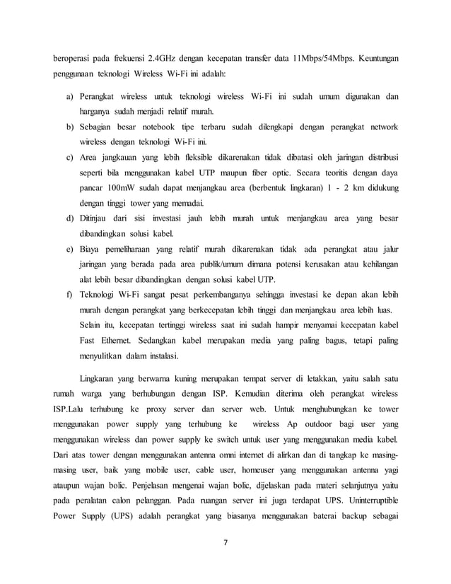 MEMBANGUN JARINGAN RT/RW NET | DOCX