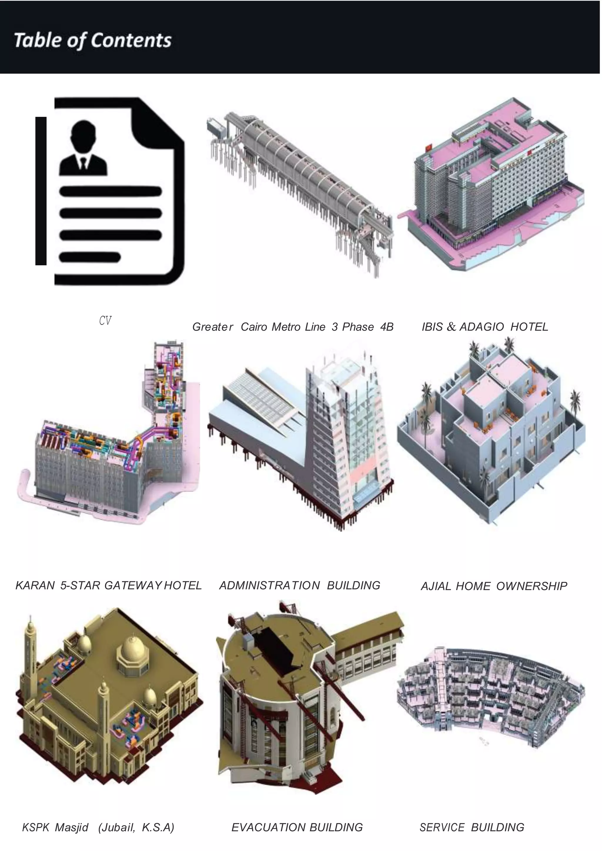 MEP BIM ENGINEER -RAMY ZIDAN -PORTFOLIO | DOCX