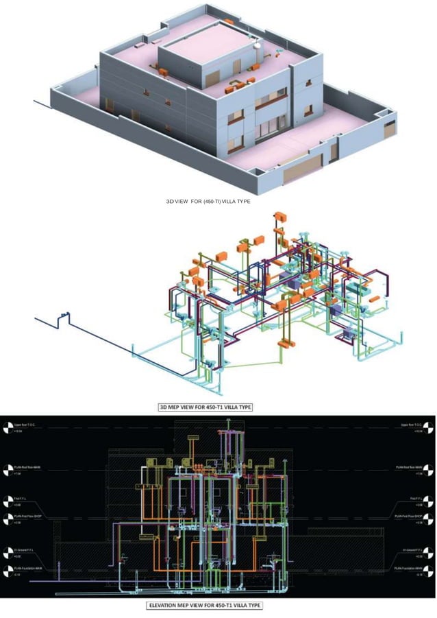 MEP BIM ENGINEER -RAMY ZIDAN -PORTFOLIO | DOCX | Civil Engineering ...