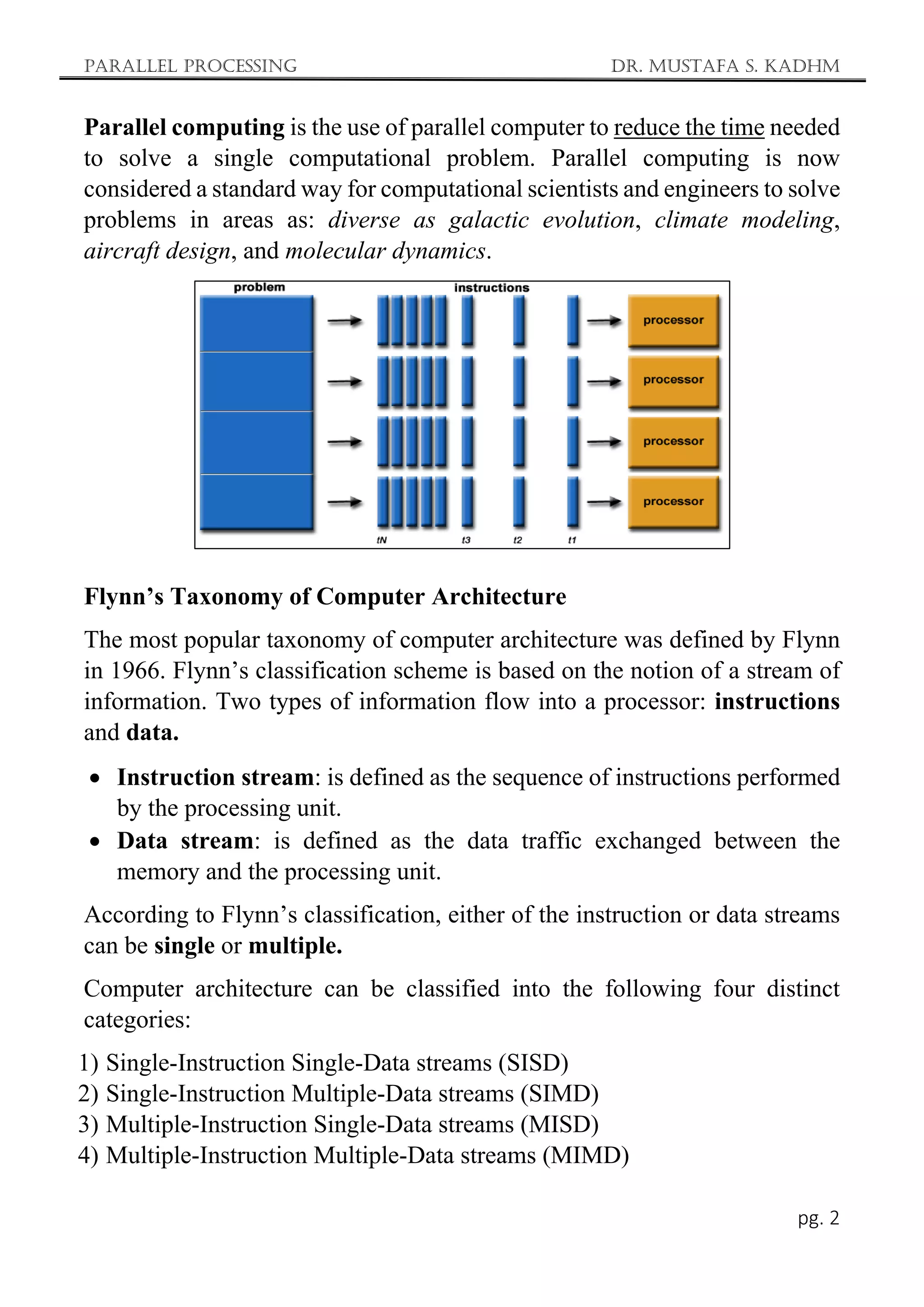 Parallel Processing | PDF