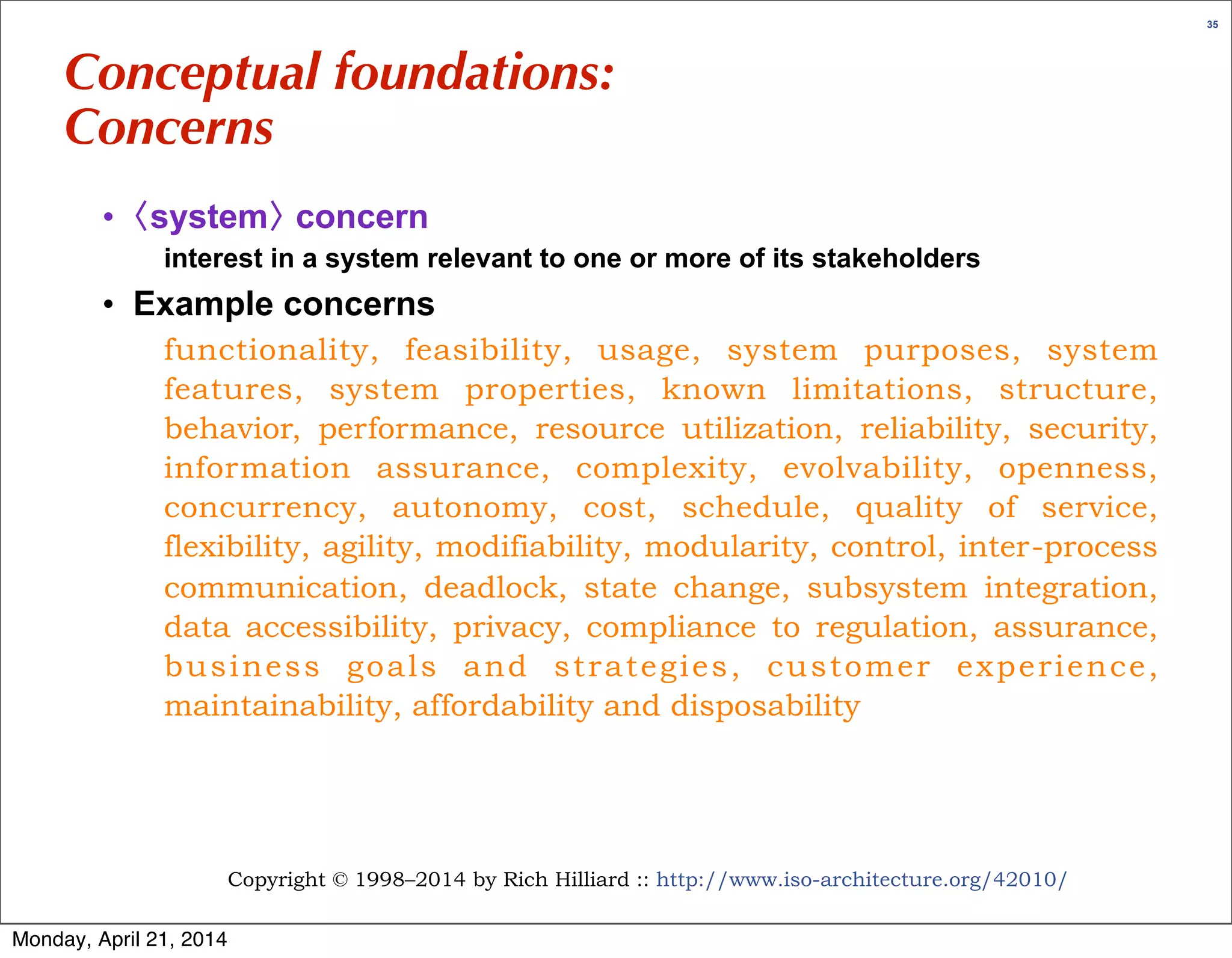 All about ISO/IEC/IEEE 42010 (r5) | PDF
