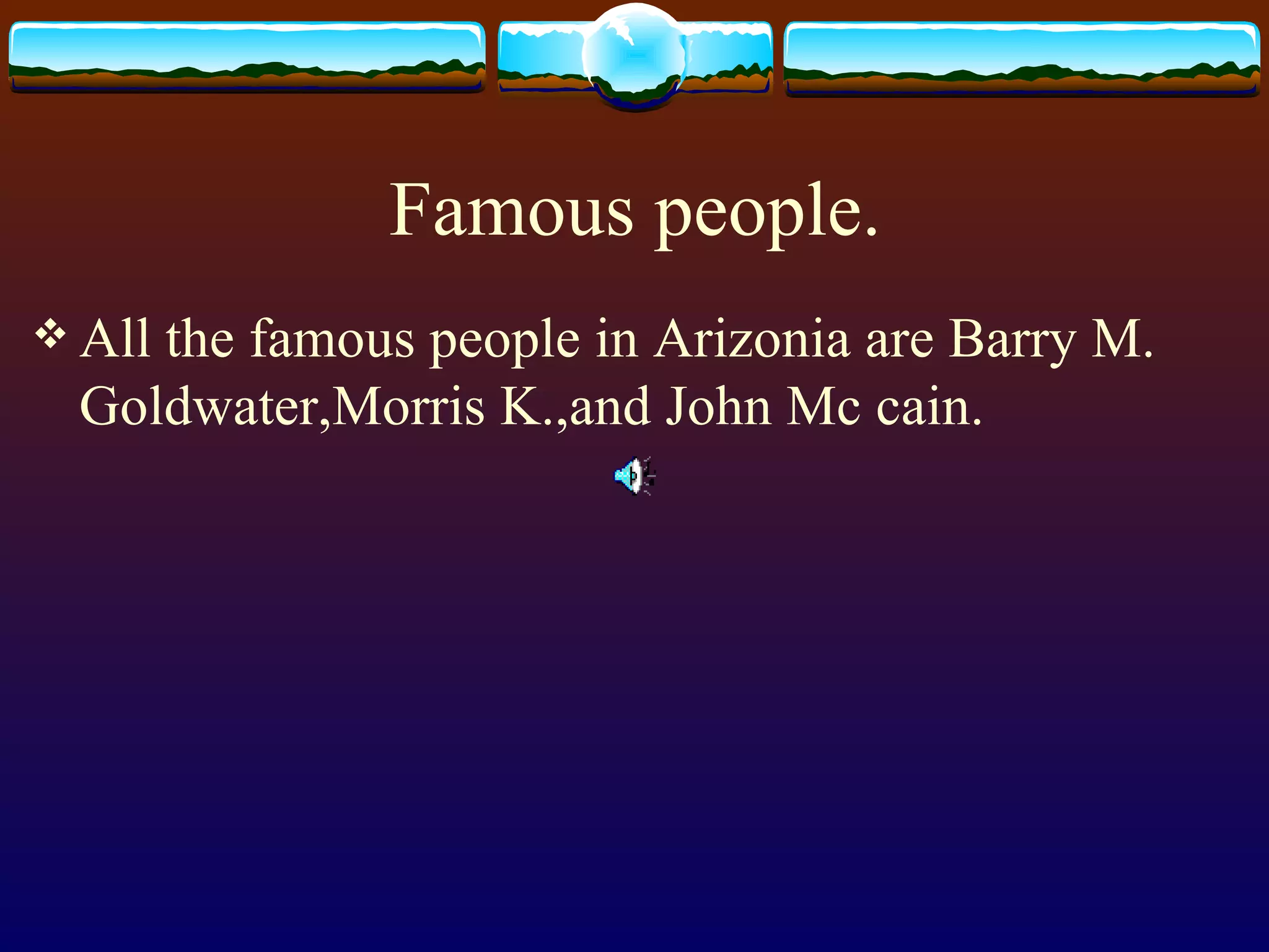 All About Arizona. | PPT