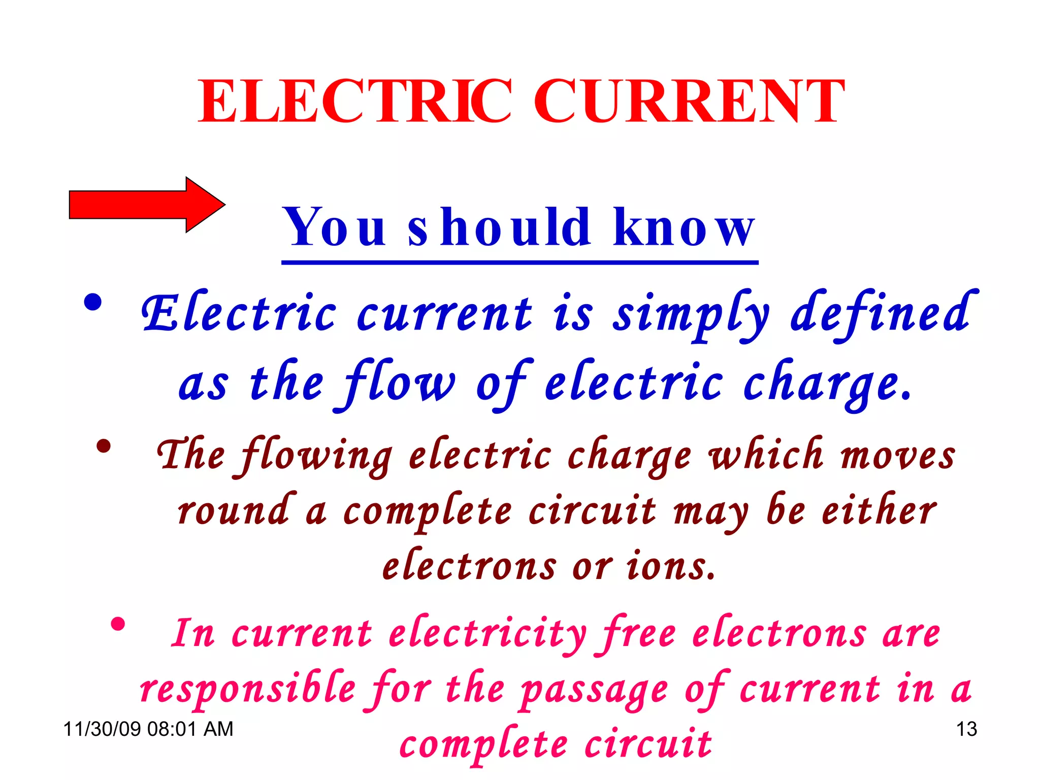 ALL ABOUT ELECTRIC CIRCUITS AND STATIC ELECTRICITY | PPT | Chemistry ...