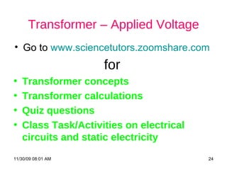 ALL ABOUT ELECTRIC CIRCUITS AND STATIC ELECTRICITY | PPT | Chemistry ...