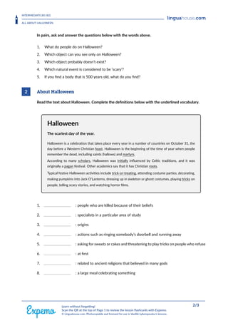 All about-halloween-b1-b2-student's | PDF