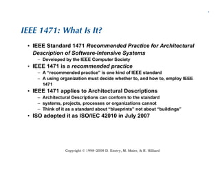 All about-ieee-1471 | PDF